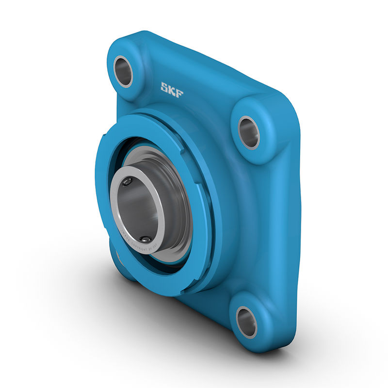 SKF Food Line Blue range - 4 bolt flenslager 30 mm - Kulelager AS