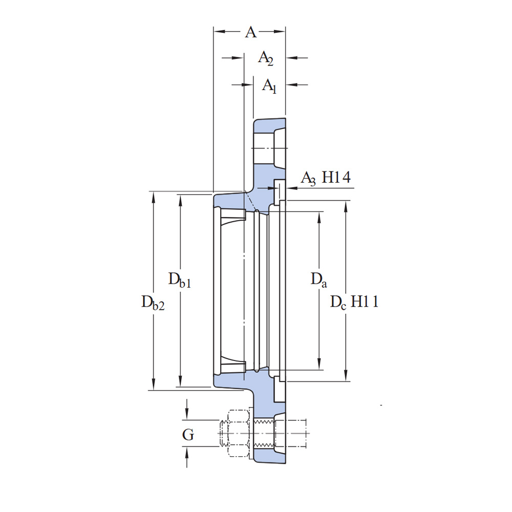 FYTB 507 M SKF Lagerhus - Kulelager AS
